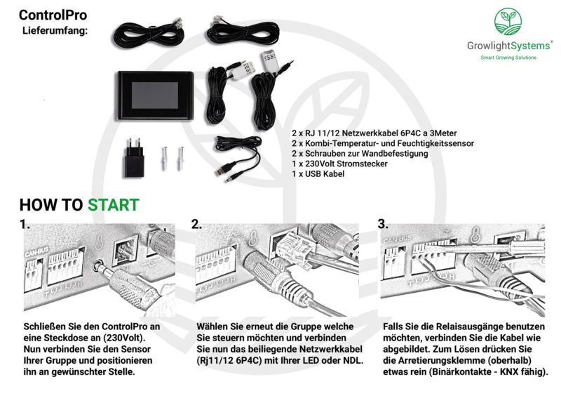 ControlPRO - GrowlightSystems- Grow LED Pflanzenlicht